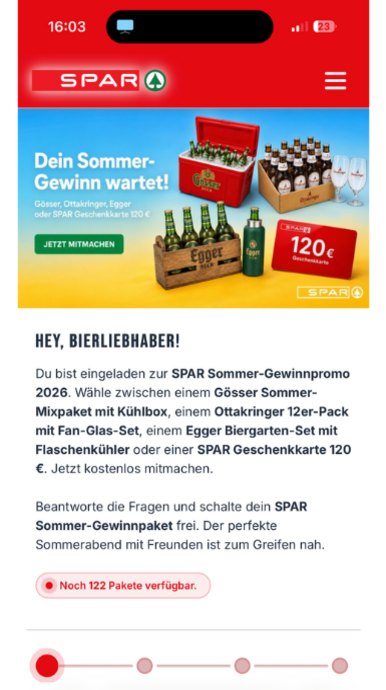 Vorsicht, Phishing: Spar-Gewinnspiel zu Bier-Paketen ist ein Fake ...